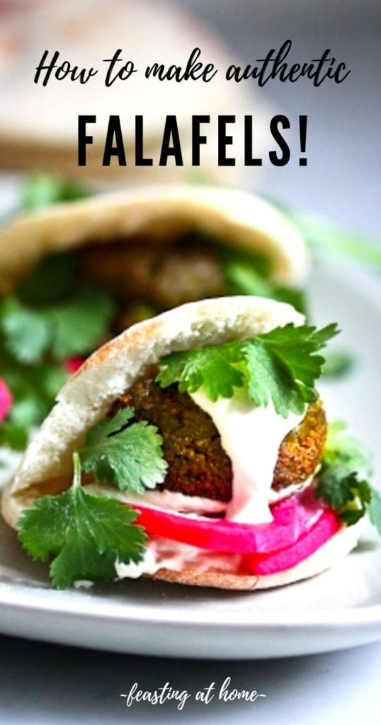 Authentic Falafel Recipe w/ Creamy Tahini Sauce!