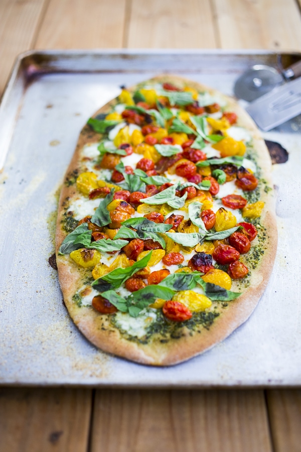 Caprese Pizza | Feasting At Home