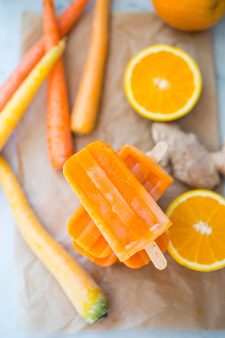 Healthy Homemade Popsicle Recipe | Feasting At Home