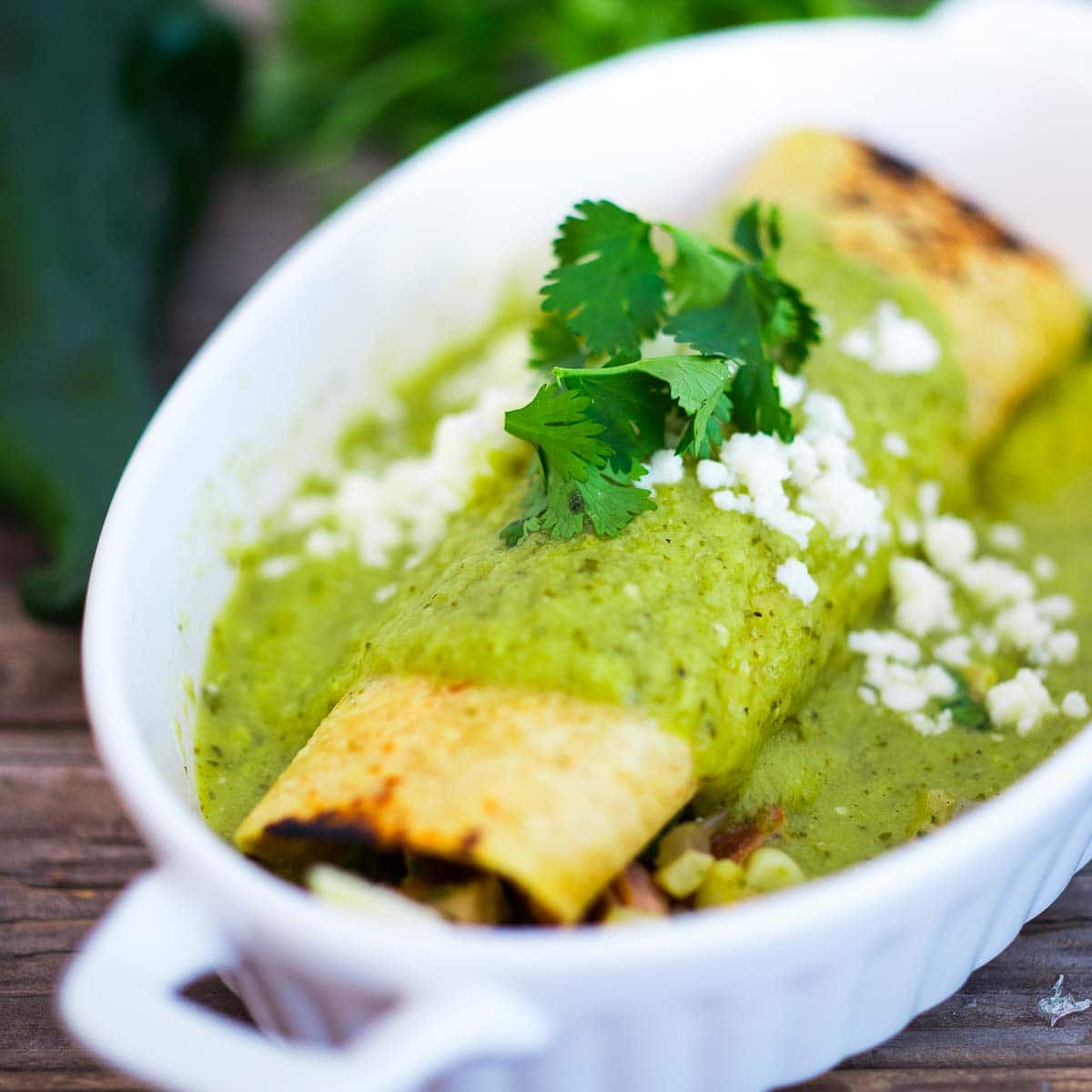 Green Enchiladas