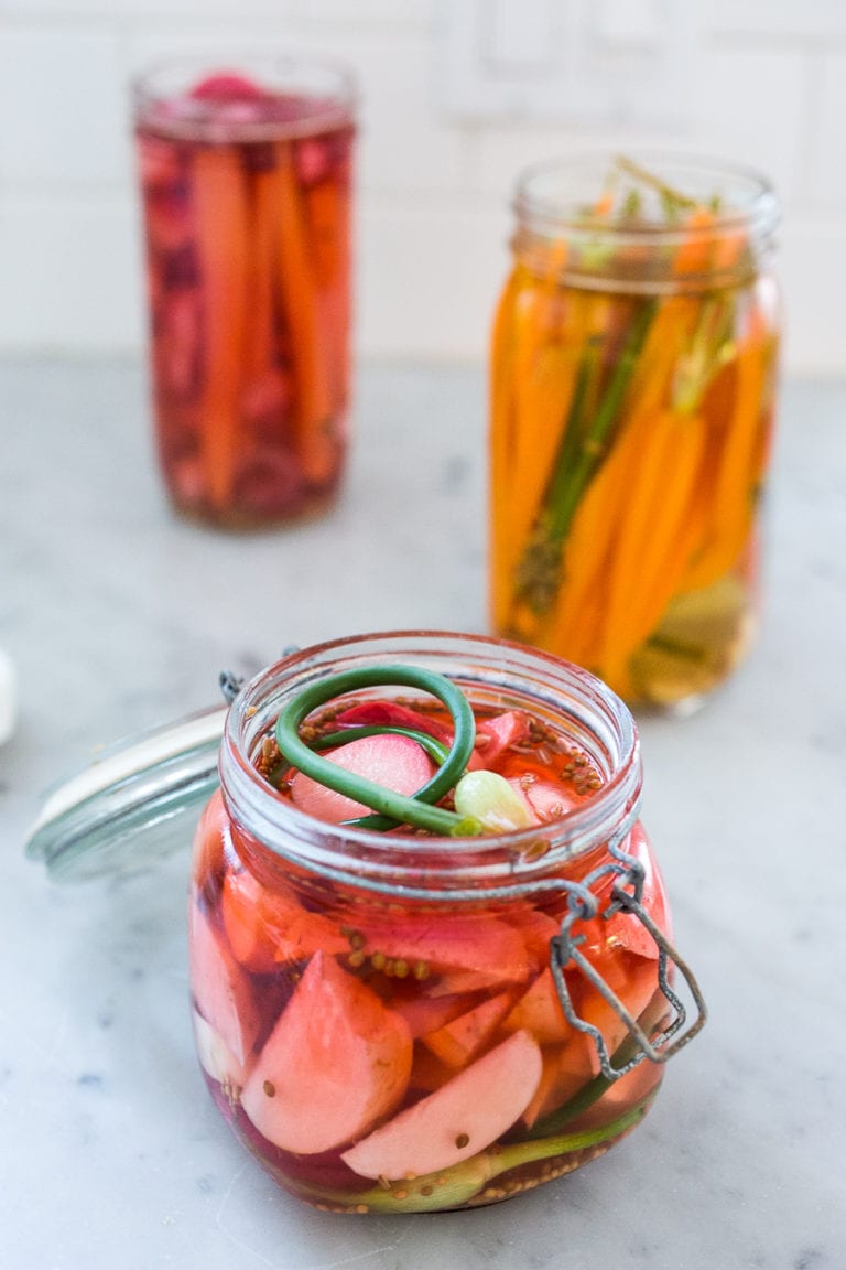 Quick Pickled Vegetables | Feasting At Home