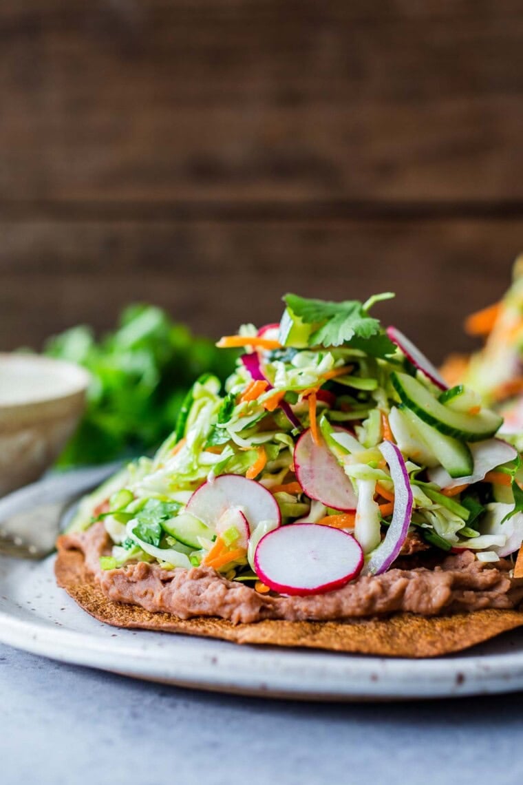 Vegan Tlayudas | Feasting At Home