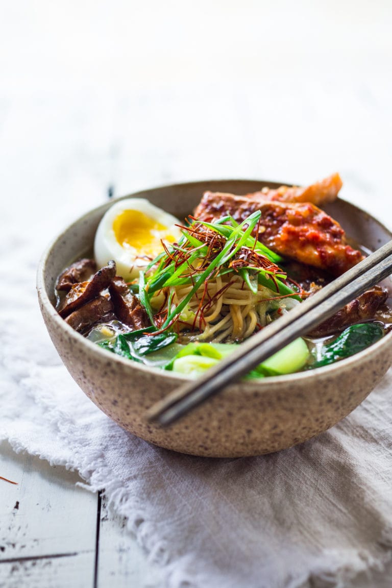 Spicy Miso Ramen Recipe | Feasting At Home