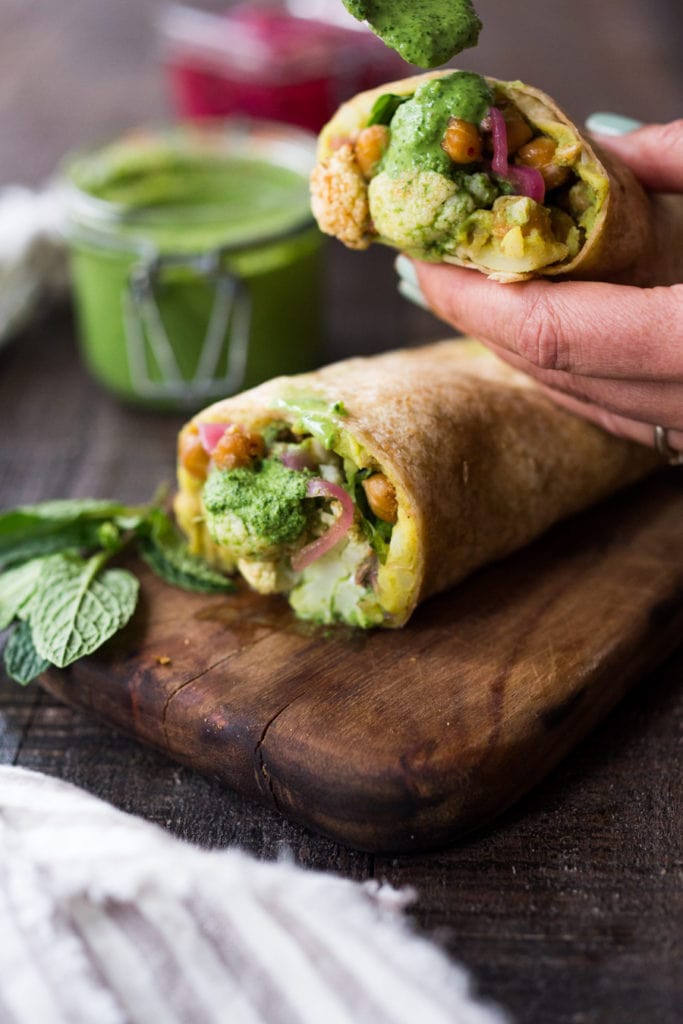 Frankie Recipe (Indian Burritos) - Feasting at Home