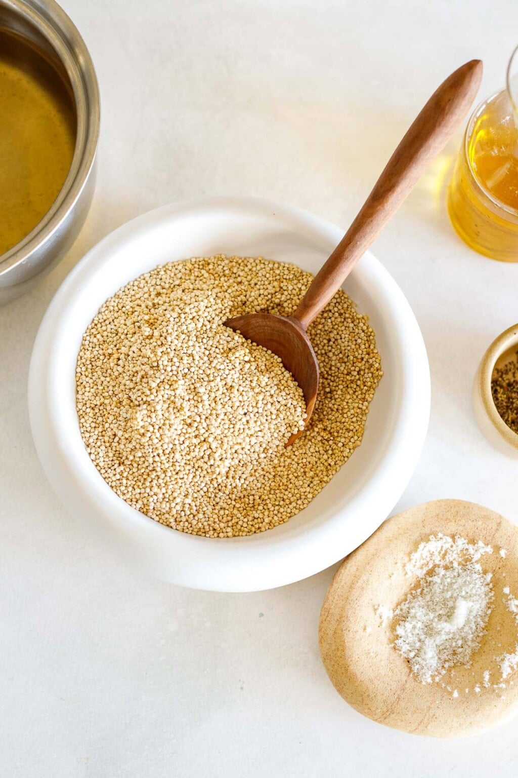 Fluffy Herbed Quinoa Recipe - Feasting At Home