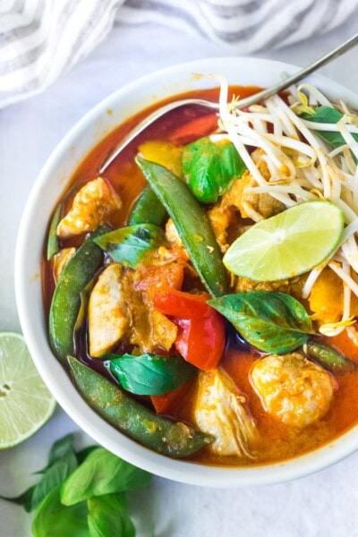 Instant Pot Thai Curry Chicken | Feasting at Home