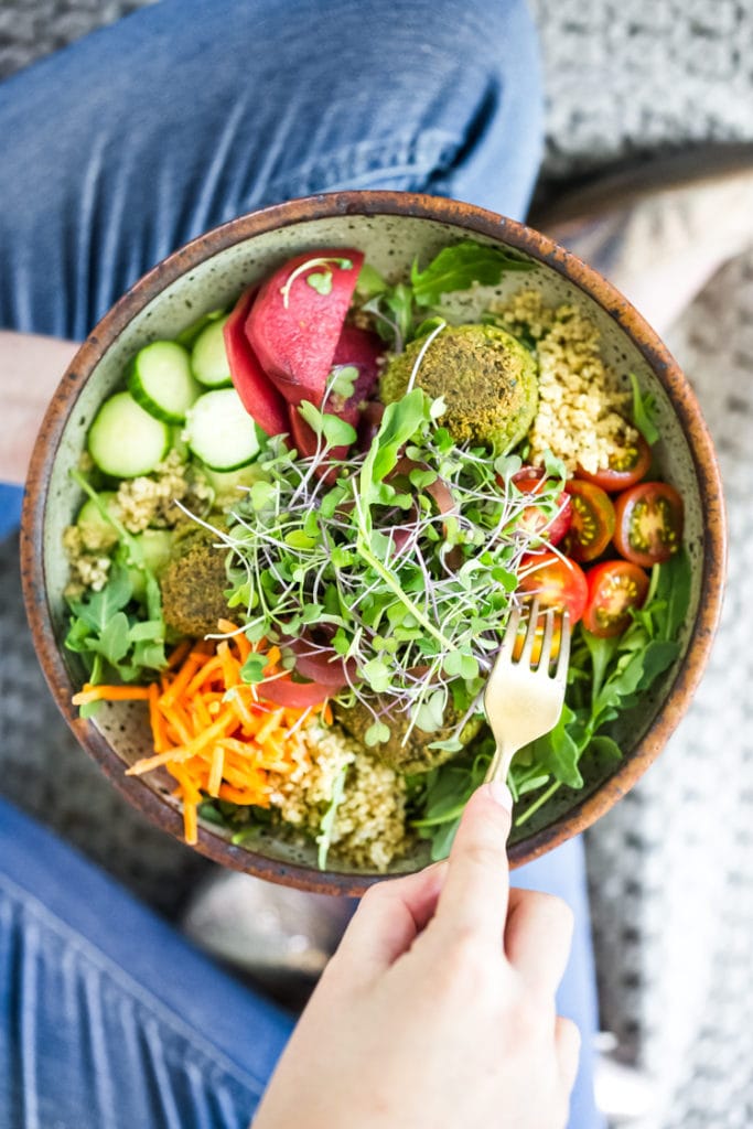 Falafel Bowl | Feasting At Home