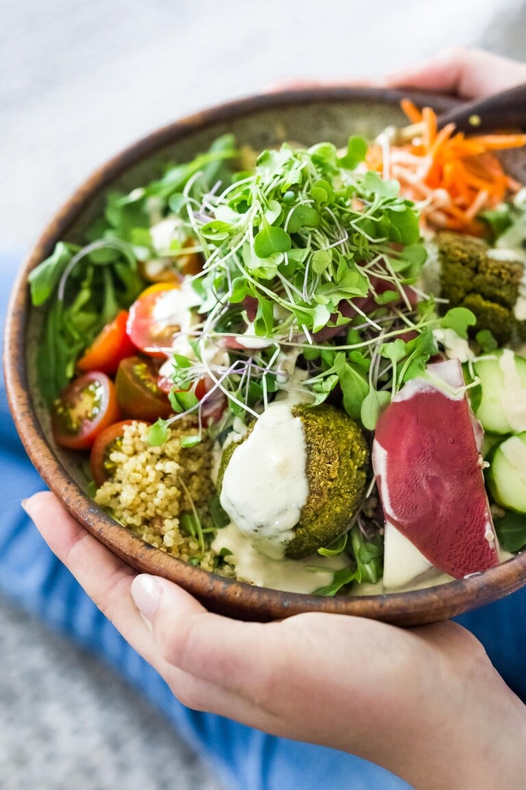 Falafel Bowl | Feasting At Home