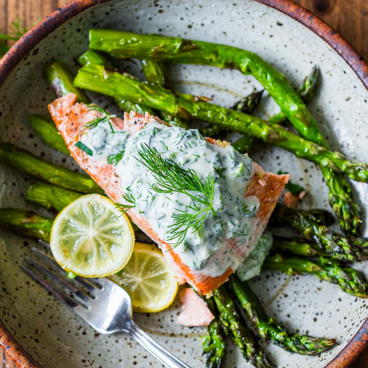 Baked salmon dill store