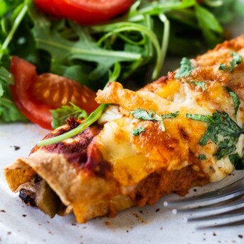 Farmers Market Veggie Enchiladas | Feasting At Home