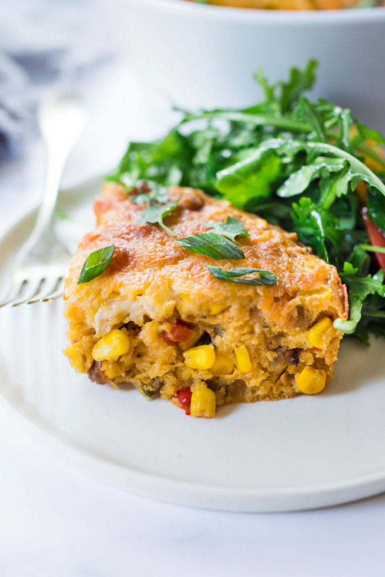 Cornbread Casserole | Feasting At Home