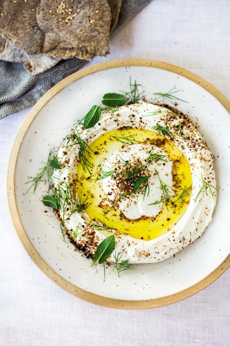Labneh Dip - Feasting At Home
