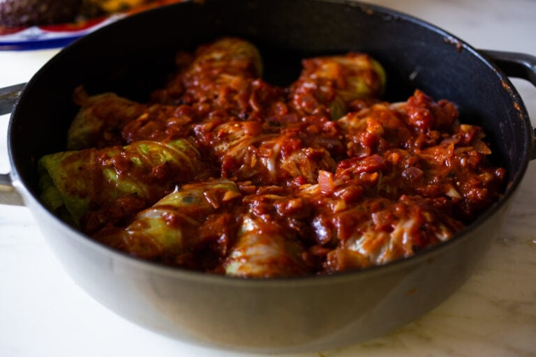 Turkish Cabbage Rolls | Feasting At Home