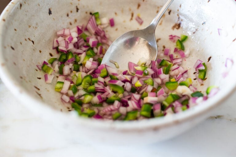 Festive Fuyu Persimmon Salsa | Feasting At Home