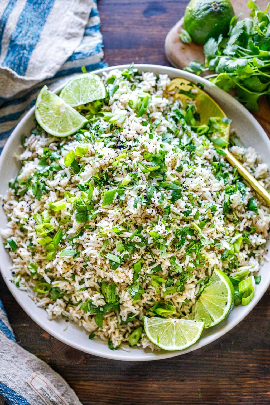 Cilantro Lime Rice Recipe | Feasting At Home