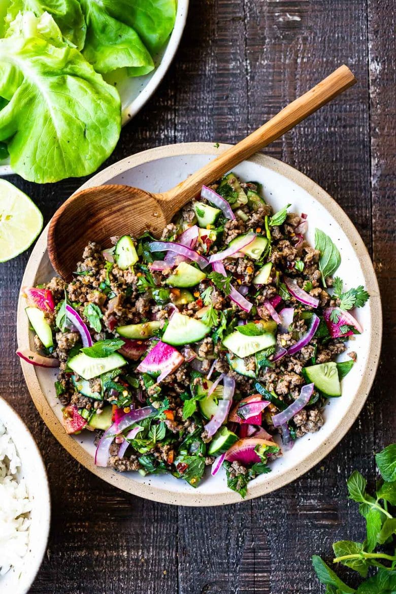 Thai Larb Salad | Feasting At Home