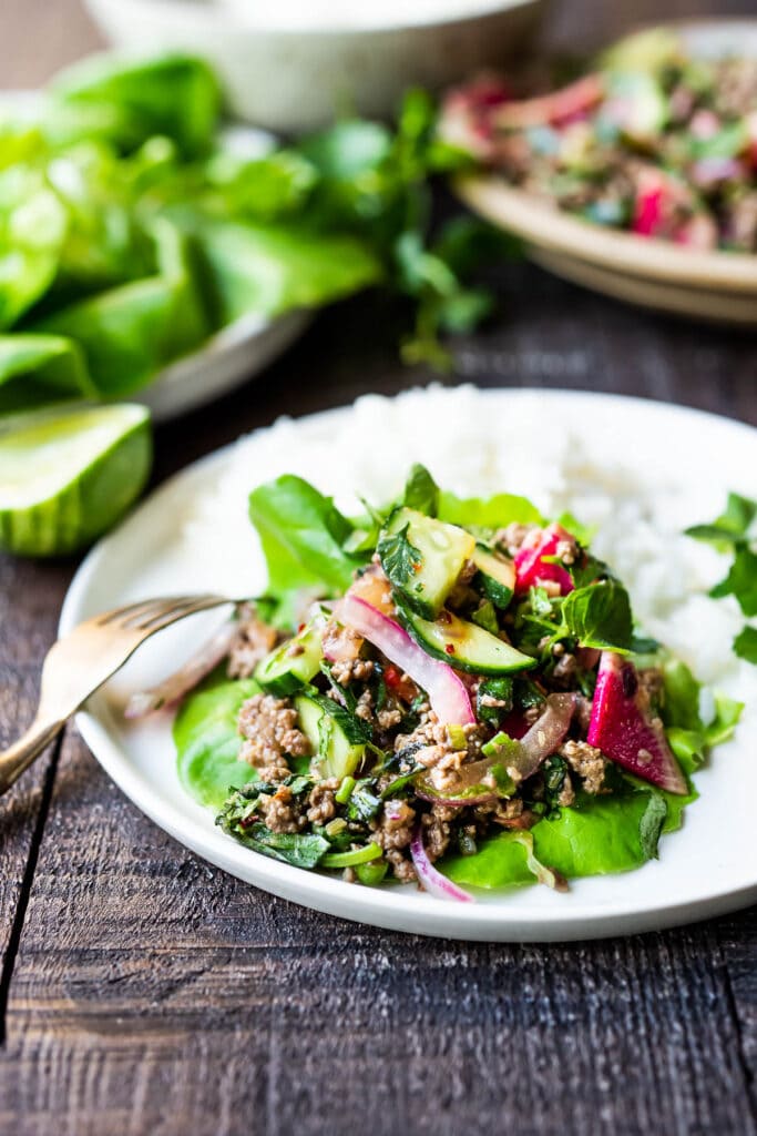 Thai Larb Salad | Feasting At Home