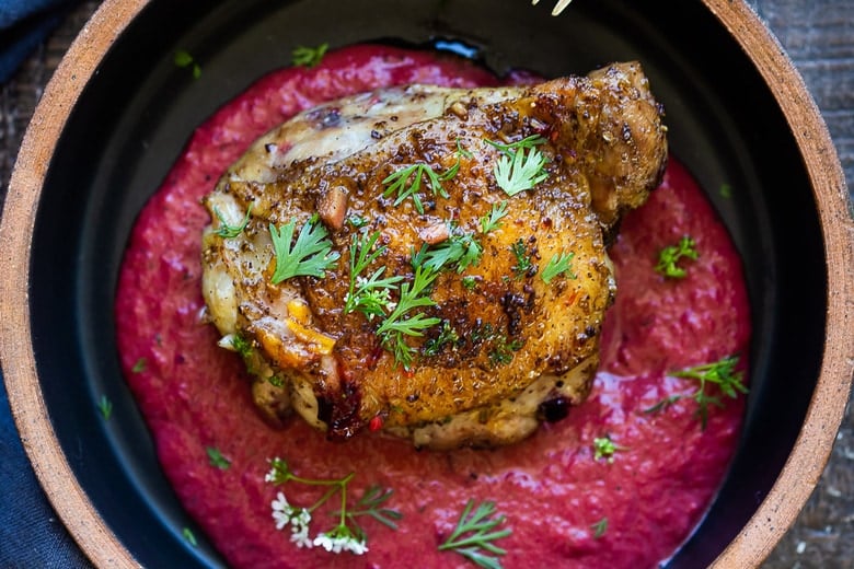 Chicken With Plums Recipe