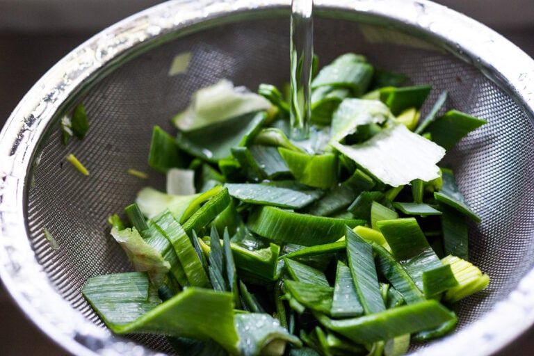 Flavorful Leek Oil | Feasting At Home