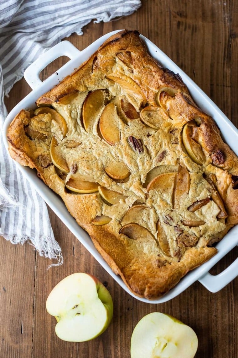 Bake Pannekoeken Recipe (Dutch Apple Pancake) | Feasting At Home