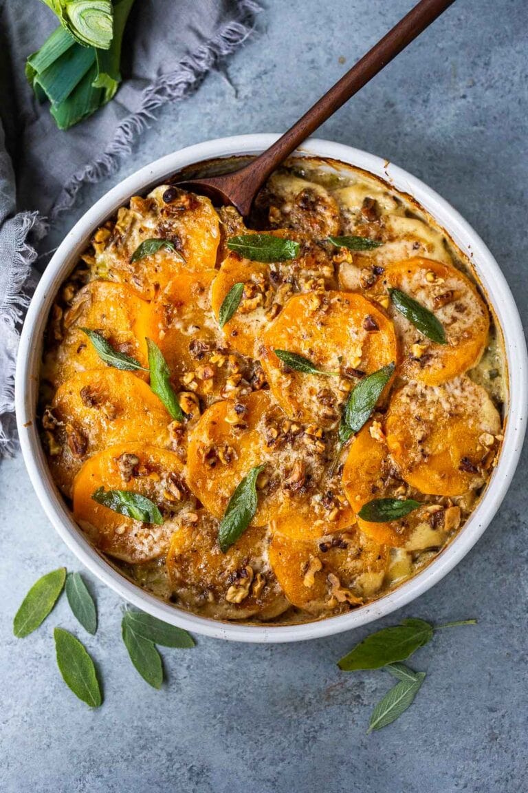 Butternut Squash Gratin | Feasting At Home