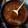 Mole Negro Sauce (Black Mole Sauce ) | Feasting At Home
