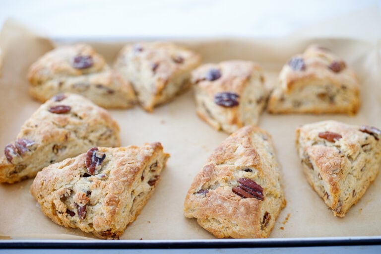 Maple Pecan Scones | Feasting At Home