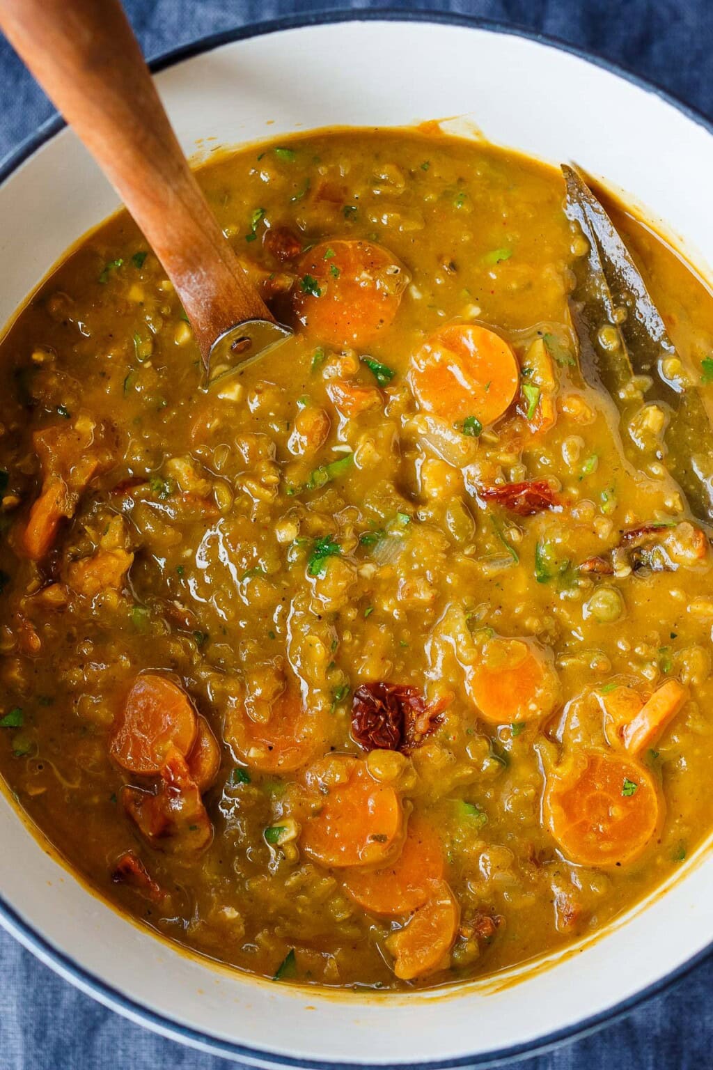 Split Pea Soup (Vegetarian) | Feasting At Home
