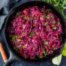 Warm Red Cabbage Slaw Recipe | Feasting At Home