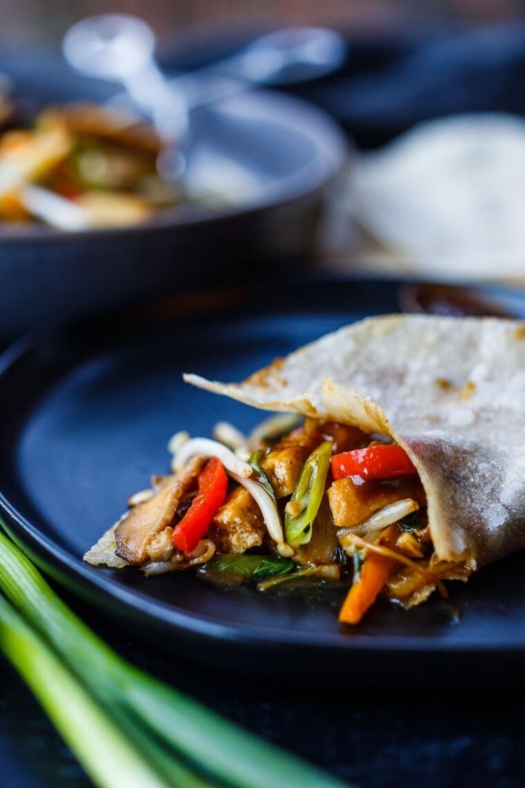 Vegan Moo Shu Tofu Recipe | Feasting At Home