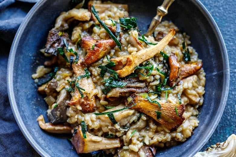 Portobello Mushroom Risotto