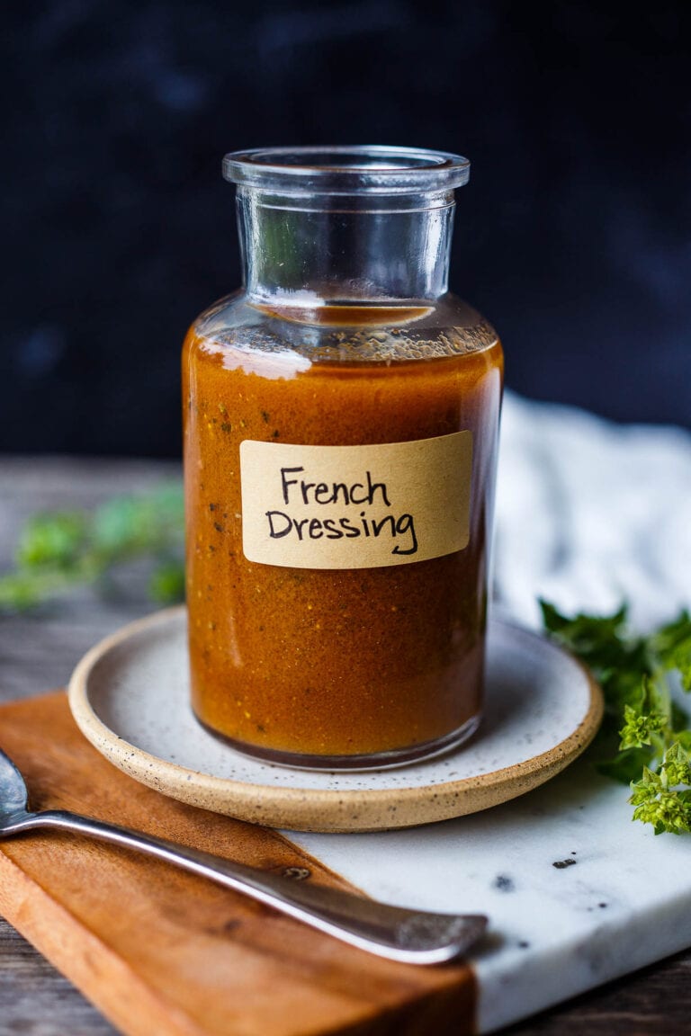 Easy Homemade French Dressing | Feasting At Home