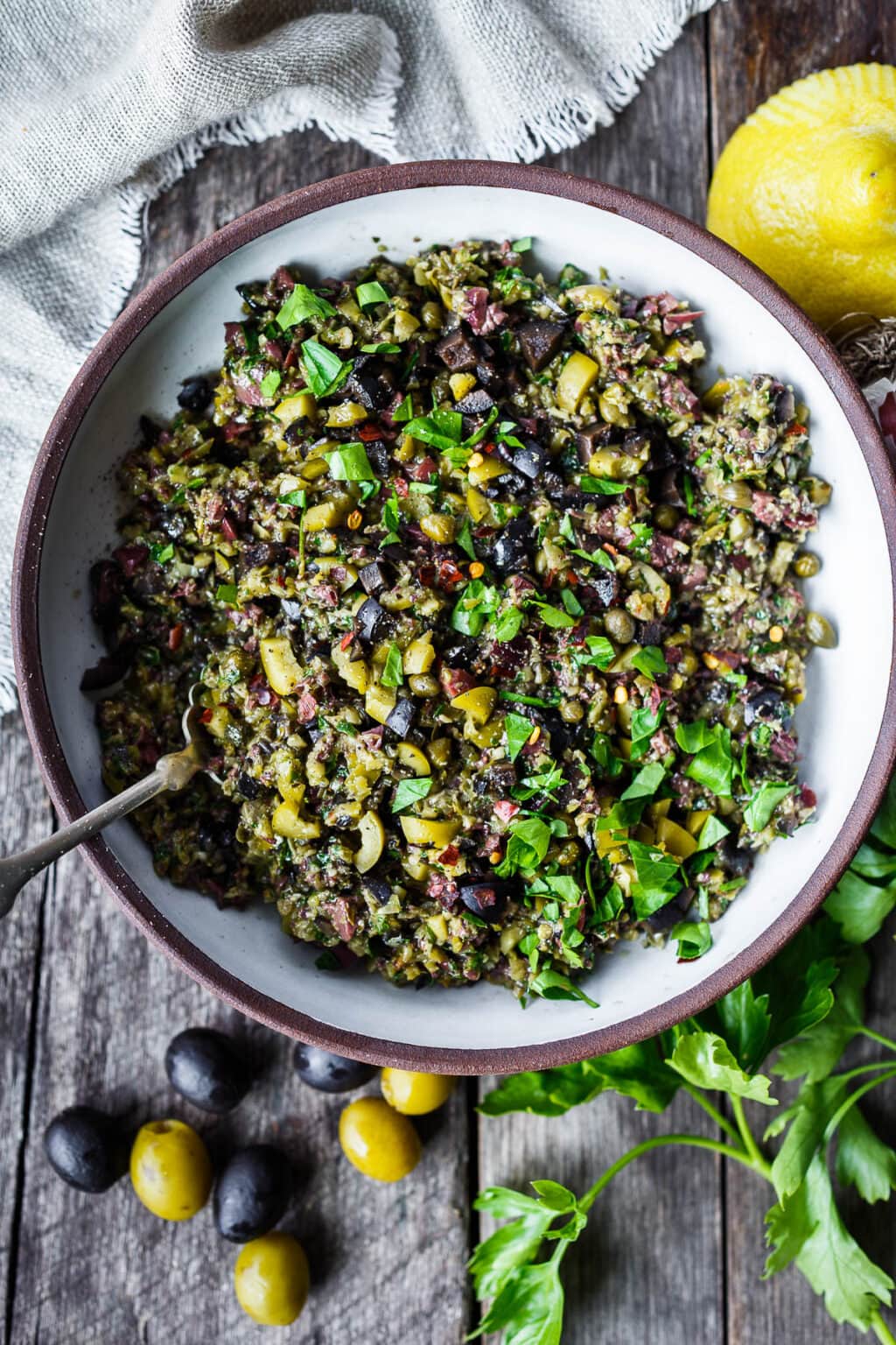 Castelvetrano Olive Tapenade | Feasting At Home