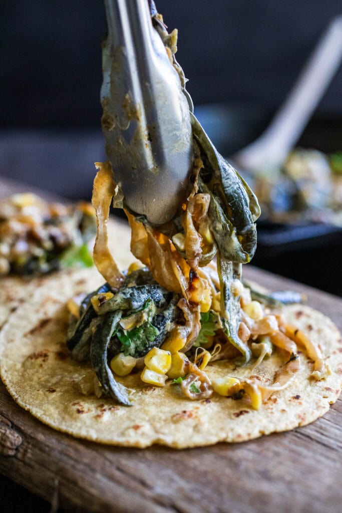 Rajas Tacos | Feasting At Home