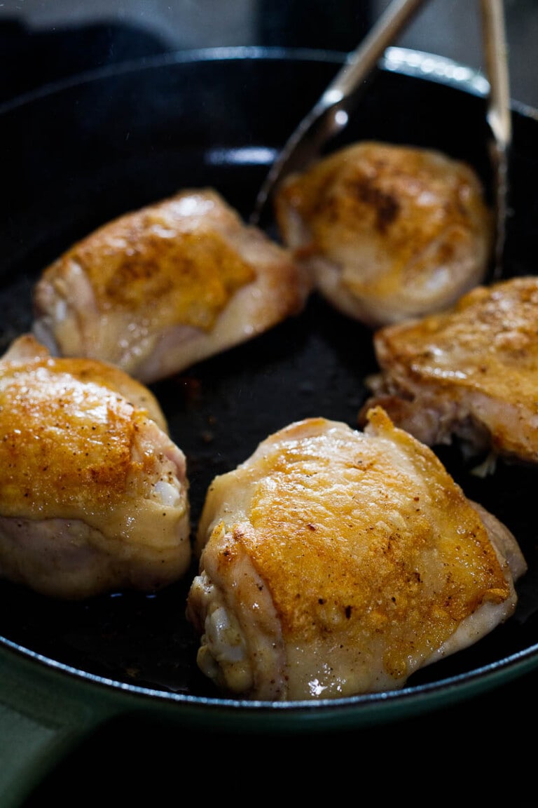 Braised Chicken with Fresh Figs | Feasting At Home