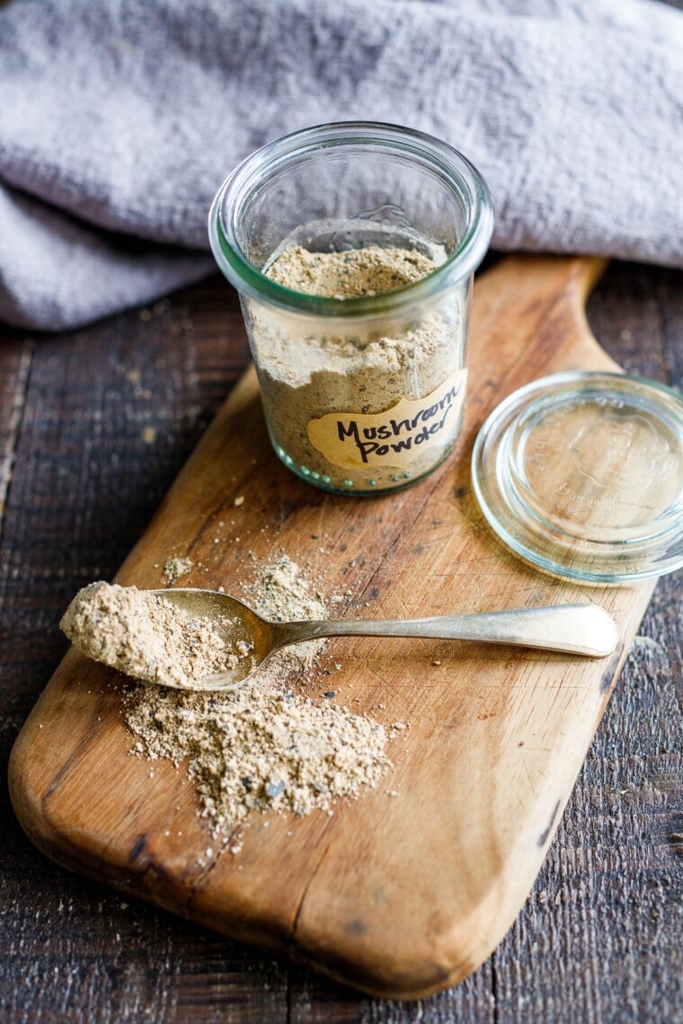 Wild Mushroom Powder | Feasting At Home