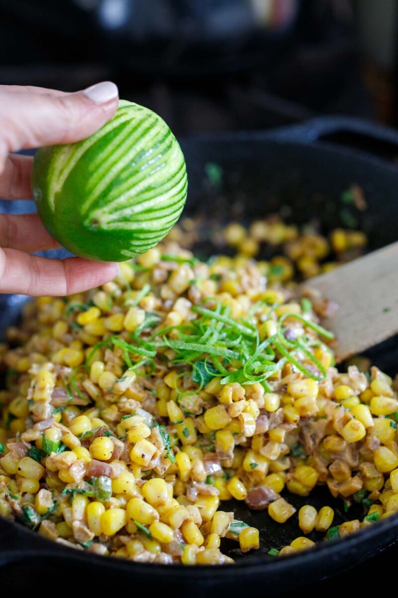 Mexican Corn (Esquites) | Feasting At Home