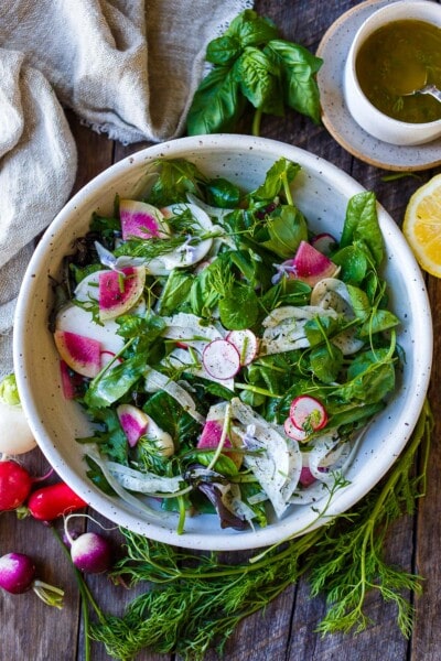 Spring Greens Recipe | Feasting At Home