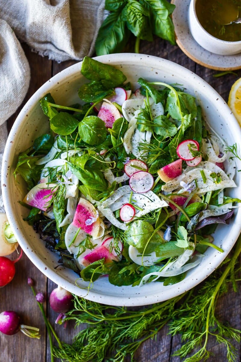Spring Greens Recipe | Feasting At Home