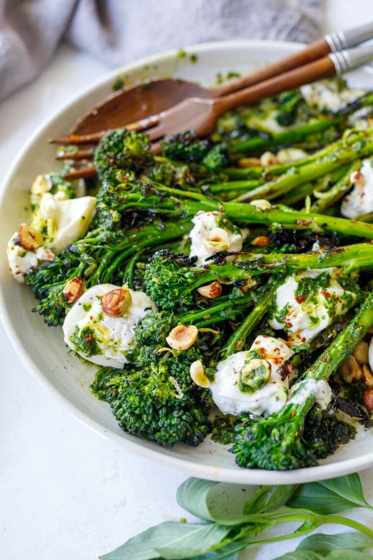 Grilled Broccolini | Feasting At Home