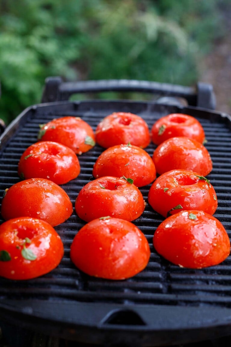 Grilled Tomatoes | Feasting At Home