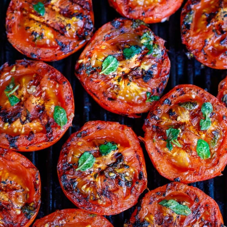 Grilled Tomatoes | Feasting At Home
