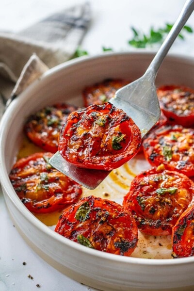 Grilled Tomatoes | Feasting At Home