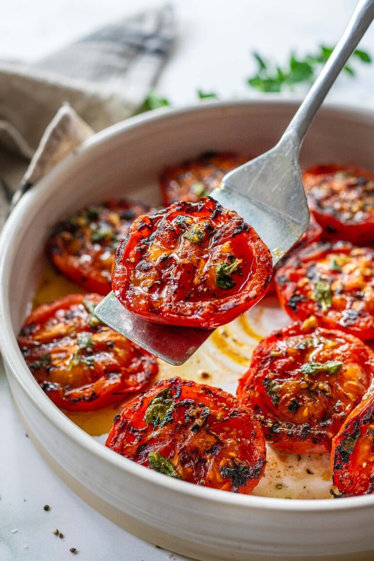 Grilled Tomatoes | Feasting At Home