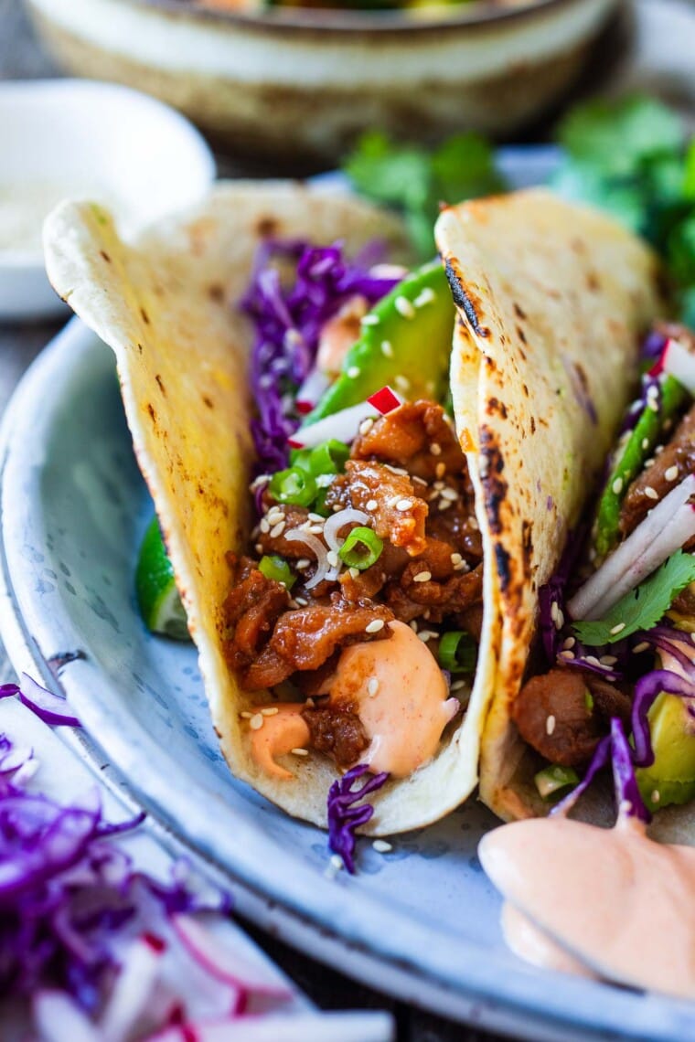 Korean Tacos | Feasting At Home