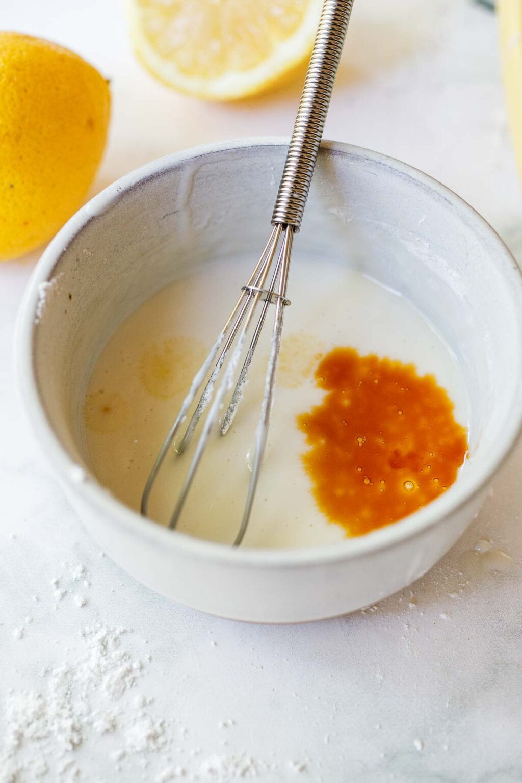 Fast & Easy Lemon Glaze | Feasting At Home