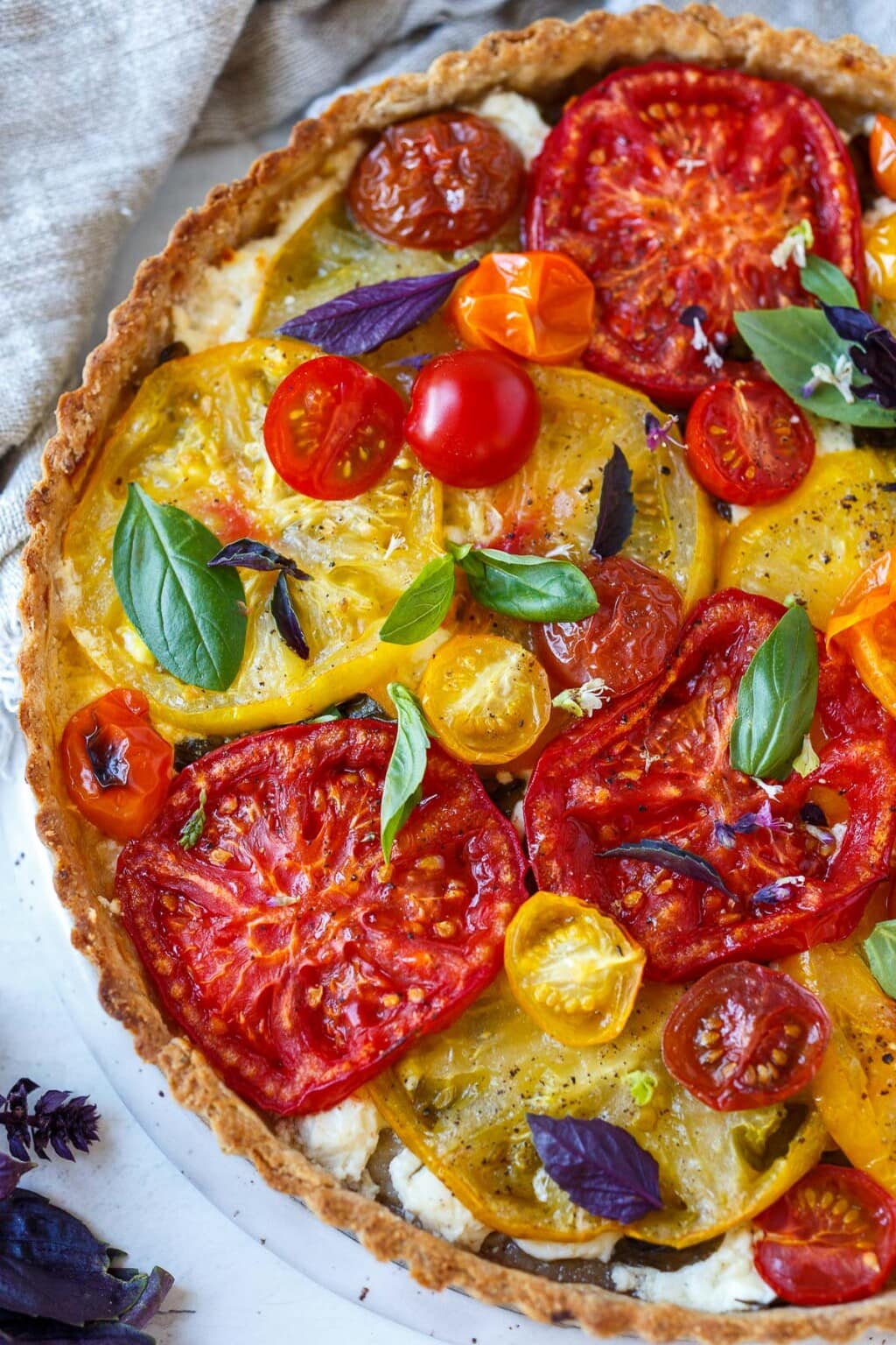 Tomato Tart | Feasting At Home