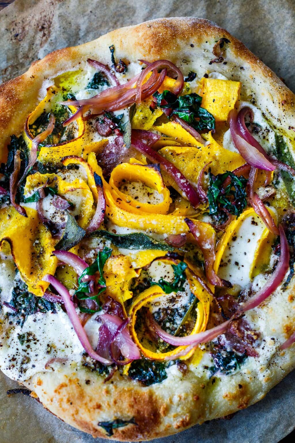 Butternut Squash Pizza | Feasting At Home