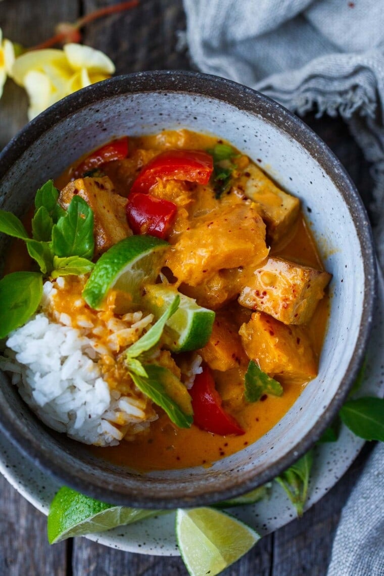 Delicious Thai Pumpkin Curry Recipe | Feasting At Home