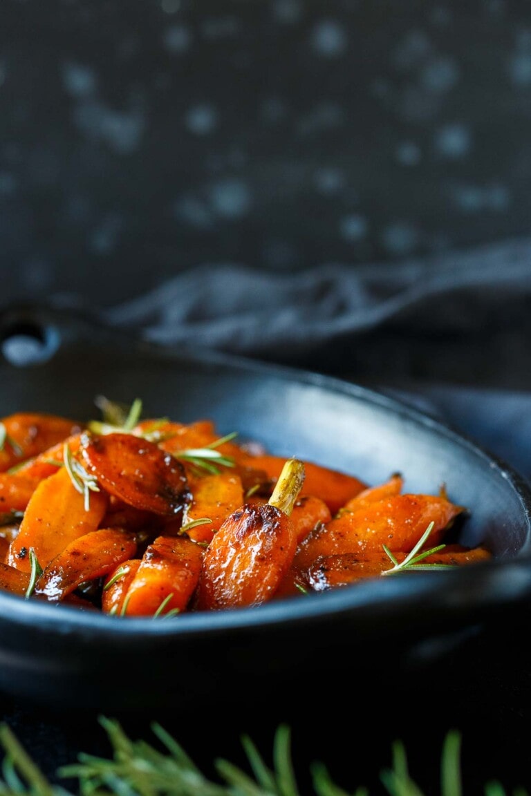 Glazed Carrots Recipe | Feasting At Home